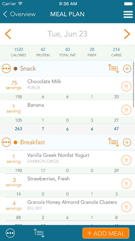 Home - Menu Planner
